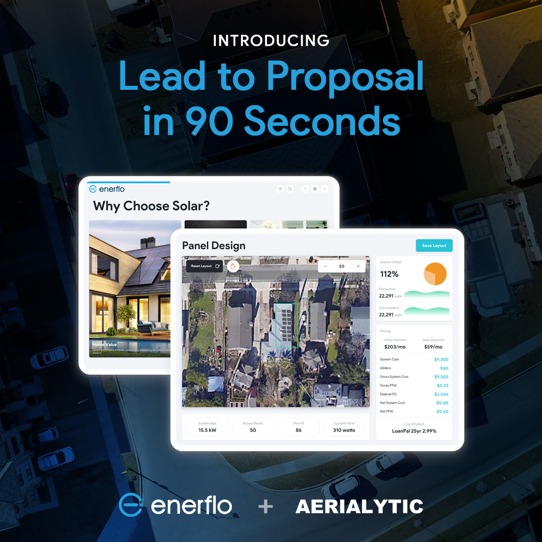 Solar PV System Design: Lead to Proposal in 90 Seconds